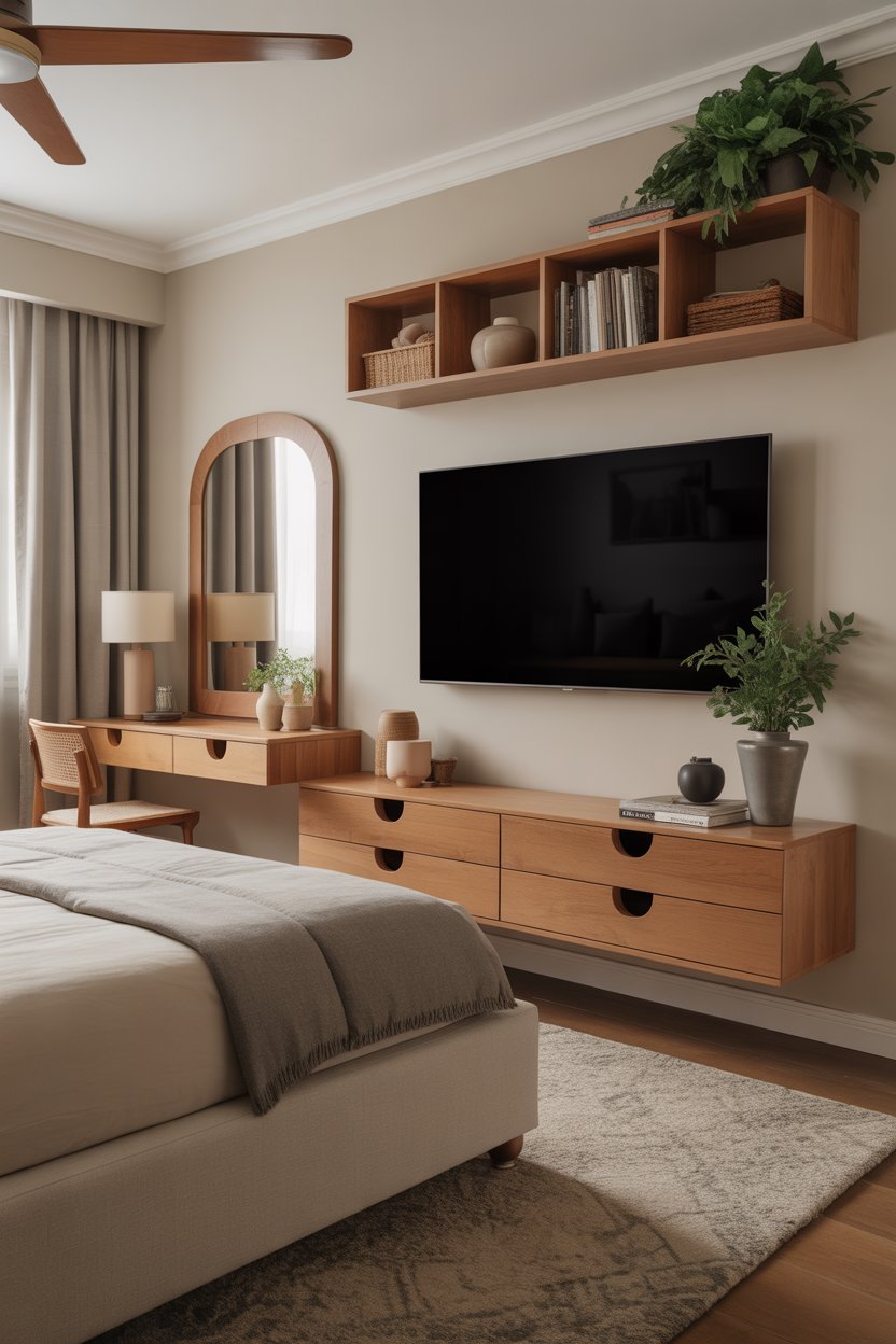 What to Put Under a Mounted TV: 15 Stylish & Functional Ideas - Home ...